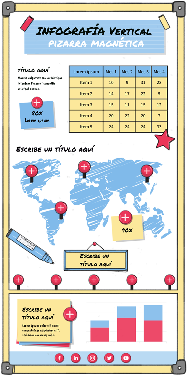 Plantillas de infografías educativas | Genially